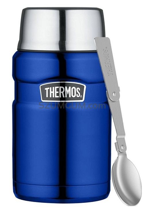 Oryginalny Termos obiadowy na jedzenie Thermos KING 0,7 L z łyżką ...